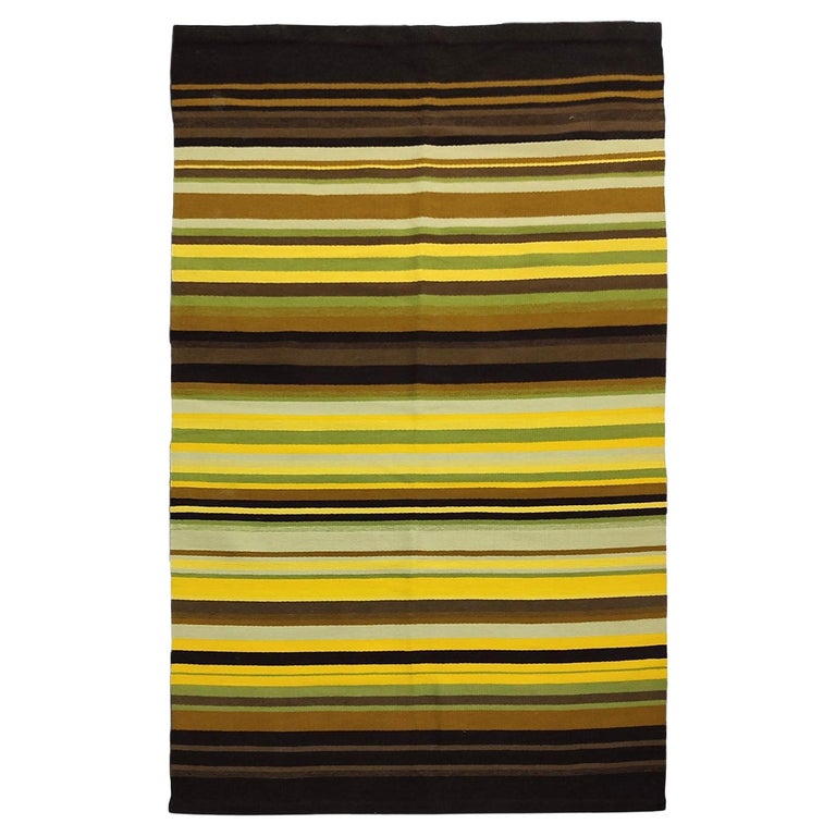 Handmade Finnish Raanu Mid-Century Tapestry Wall Hanging or Runner ...