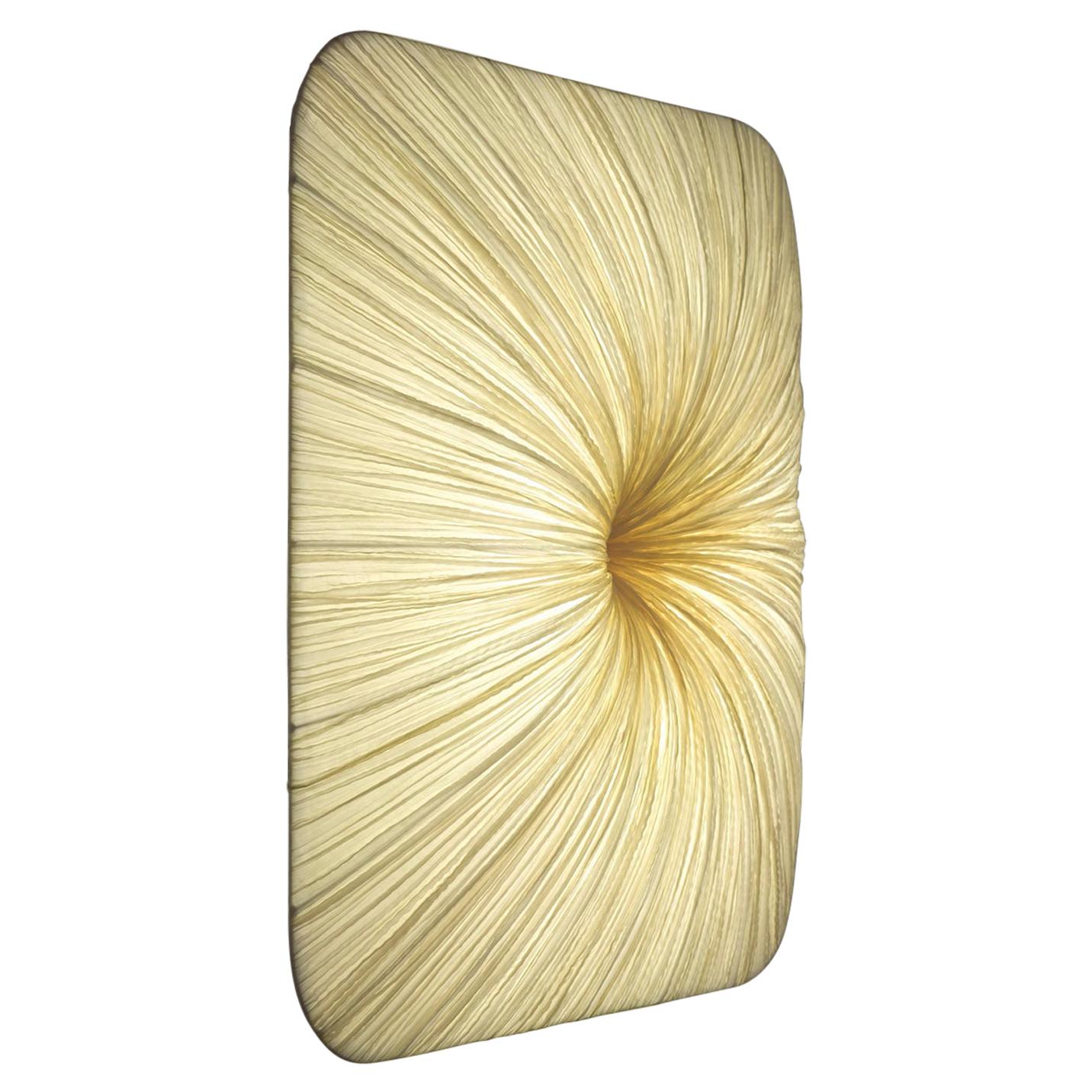 Silk over Metal "Nara" Wall and Ceiling Lamp by Aqua Creations For Sale ...
