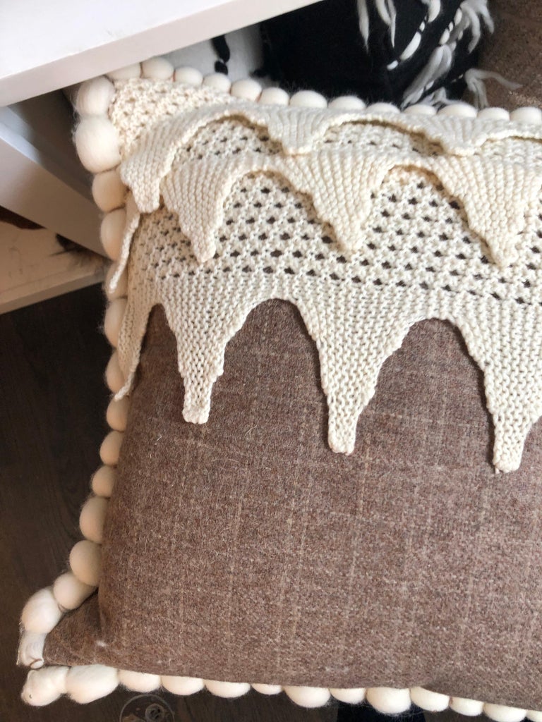 Handmade "Gondolfo" Italian Pillow For Sale at 1stDibs