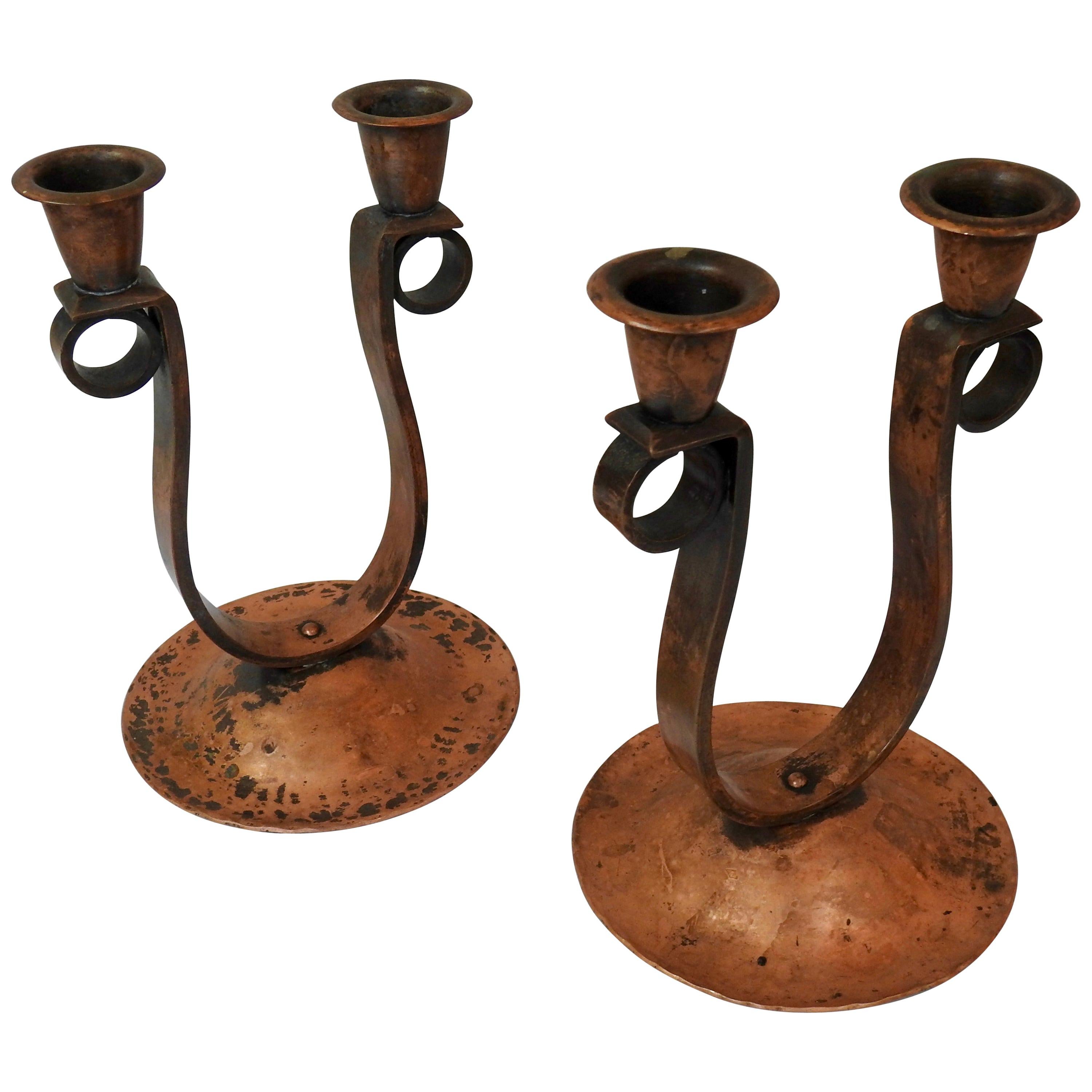 American Colonial Candle Holders - 9 For Sale at 1stdibs