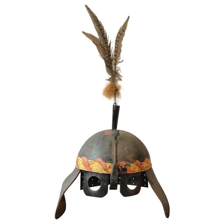 Handmade Helmet For Sale at 1stDibs