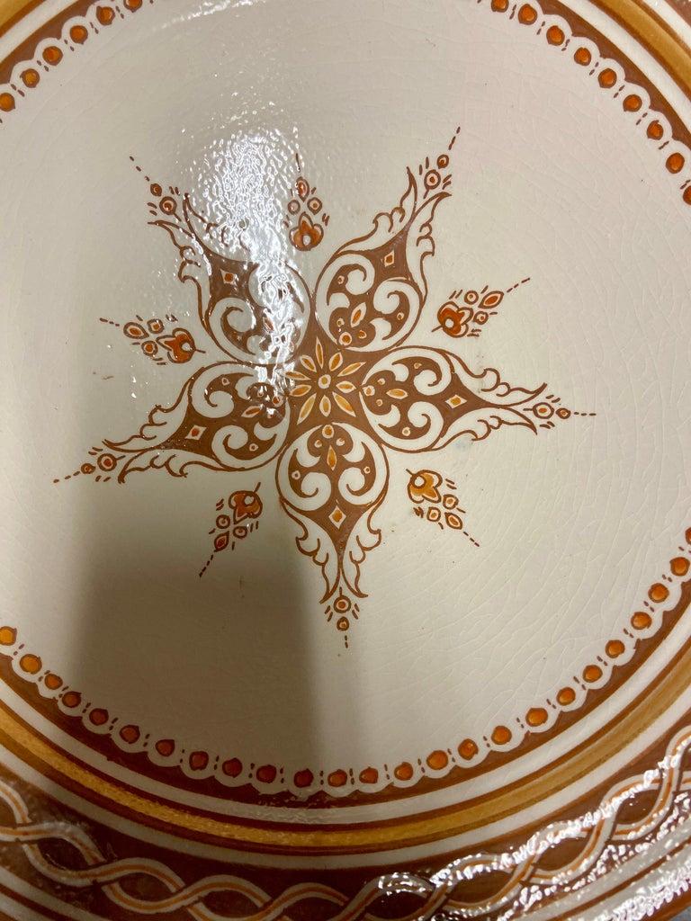 Handmade Large Ceramic Serving Decorative, Center Table Plates, Set of ...