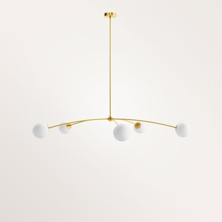Handmade Medium Eole II Chandelier by Gobo Lights For Sale at 1stDibs