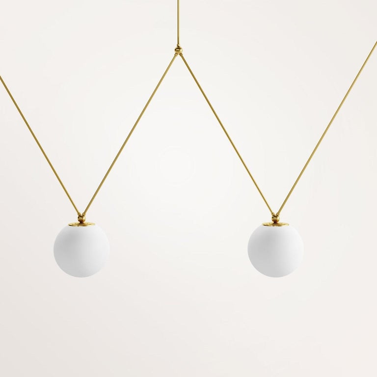Handmade Medium Venus II Chandelier by Gobo Lights For Sale at 1stDibs