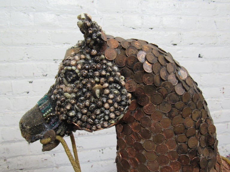 Handmade Penny Horse For Sale at 1stDibs