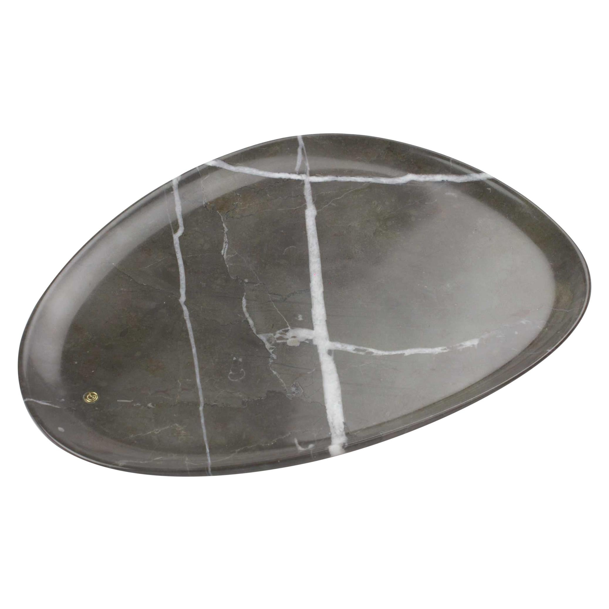 Plates Platters Serveware Set Imperial Grey Marble Collectible Design ...