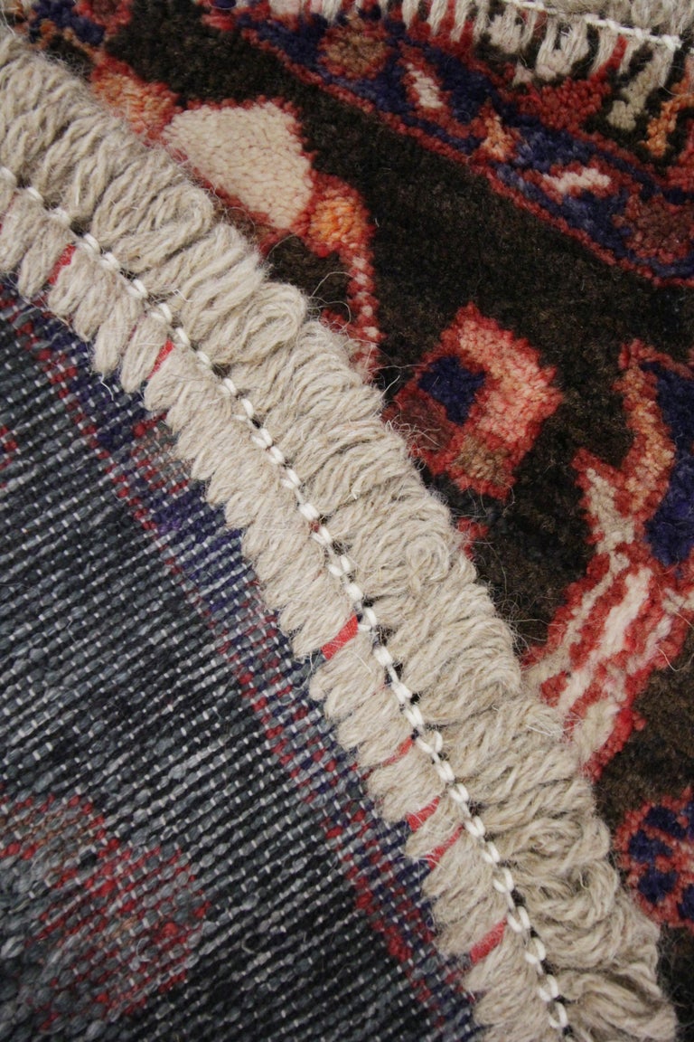 Handmade Rug Wool Entrance Mat, Traditional Refurbished Carpet Door Mat ...
