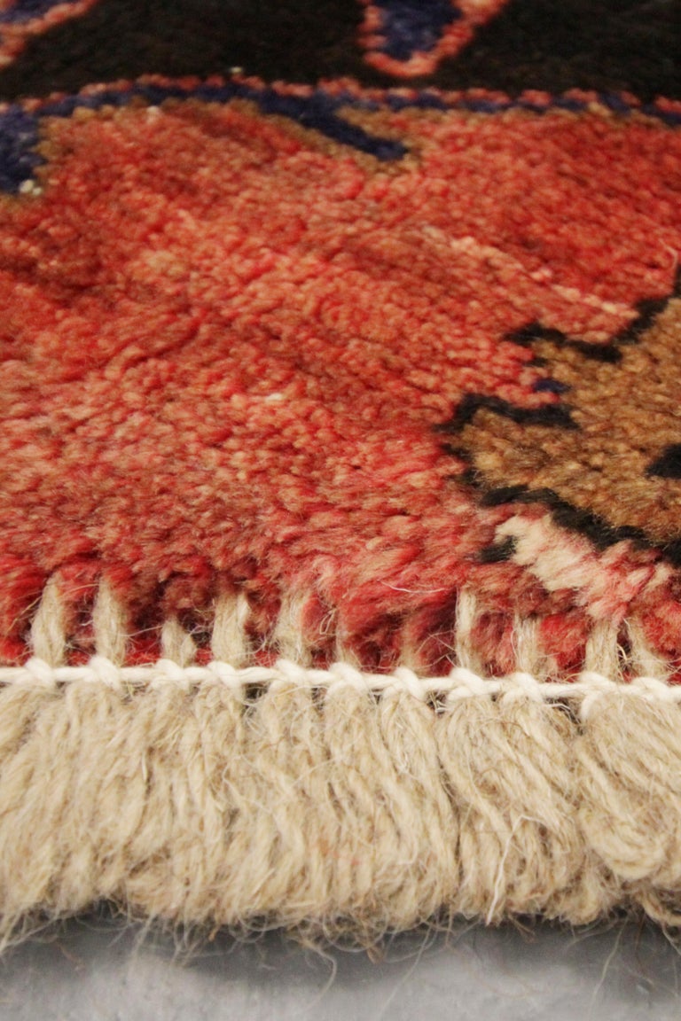 Handmade Rug Wool Entrance Mat, Traditional Refurbished Carpet Door Mat ...