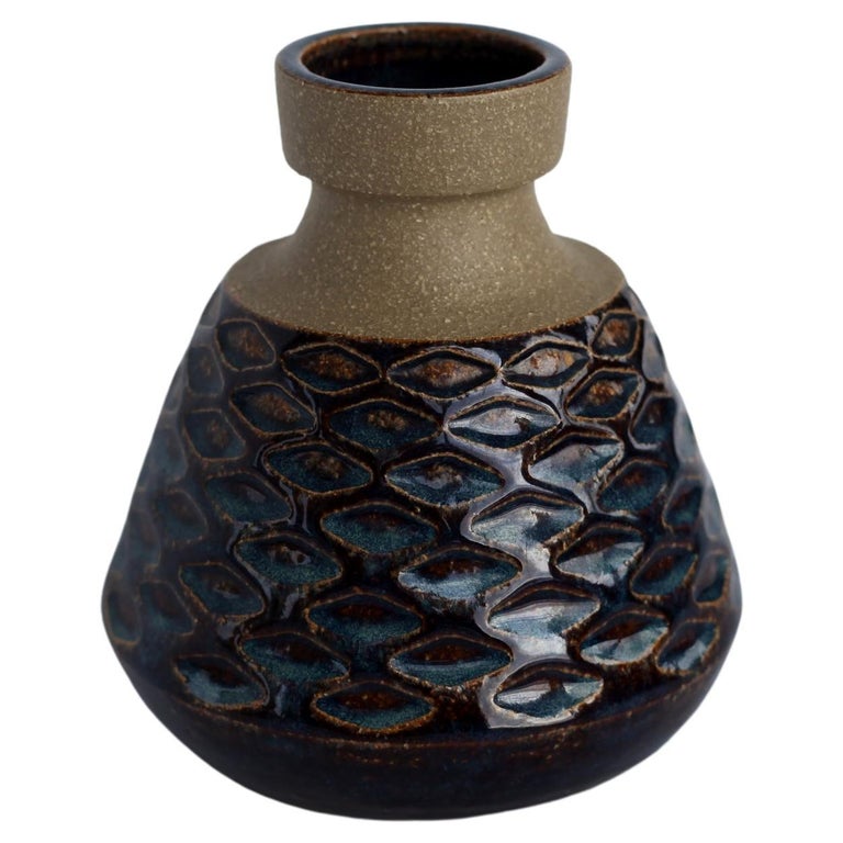Handmade Danish Midcentury Søholm Vase by Einar Johansen, Denmark For ...