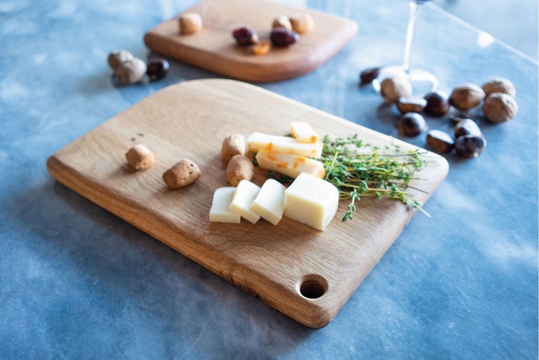 Handmade Solid Oak Wood Charcuterie and Cheese Board Set For Sale at ...