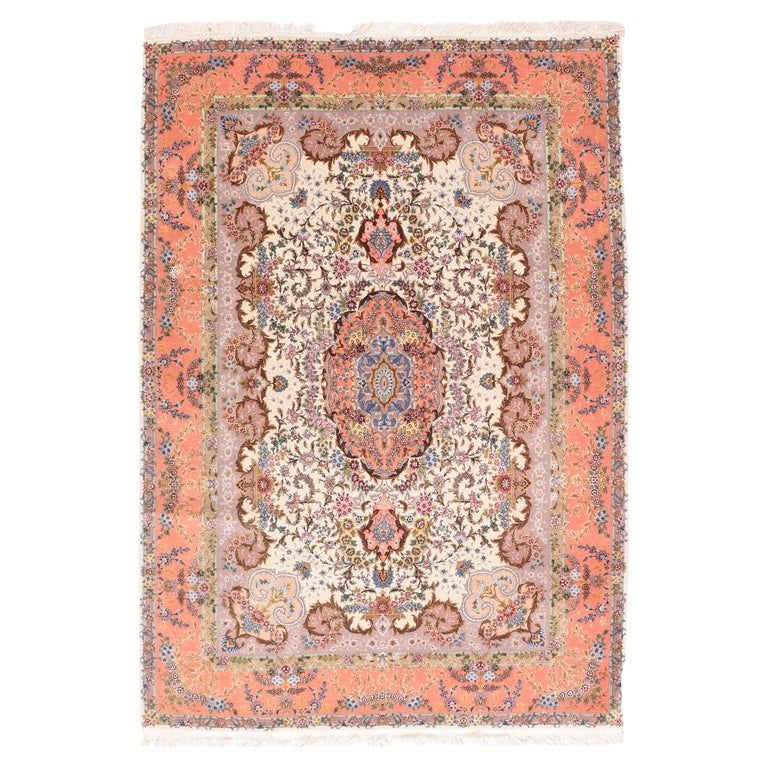 Extremely Fine Tabriz Area Rug For Sale at 1stDibs | täbris teppich, täbris