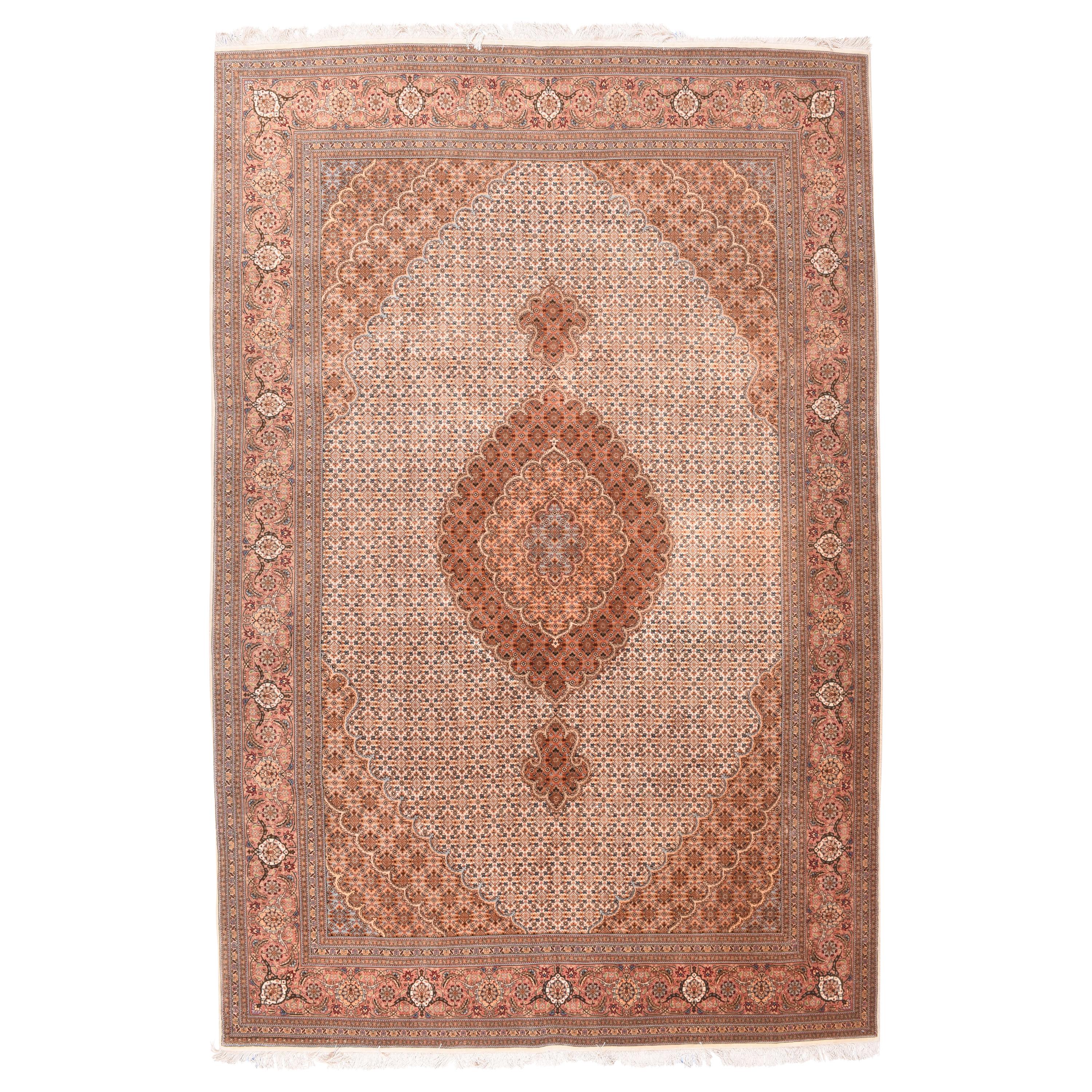 Fine Tabriz Rug at 1stDibs