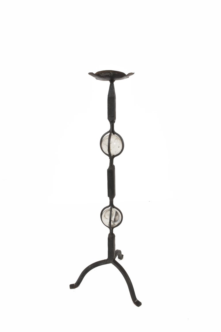 Handmade Torch/Wrought Iron Torches and Glass from the 19th Century ...