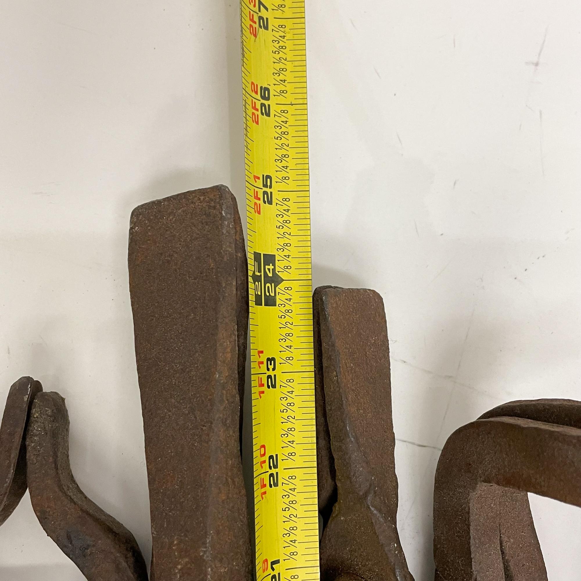 Handmade Unique Set of 9 Antique Iron Worker Tools Blacksmith Forged ...