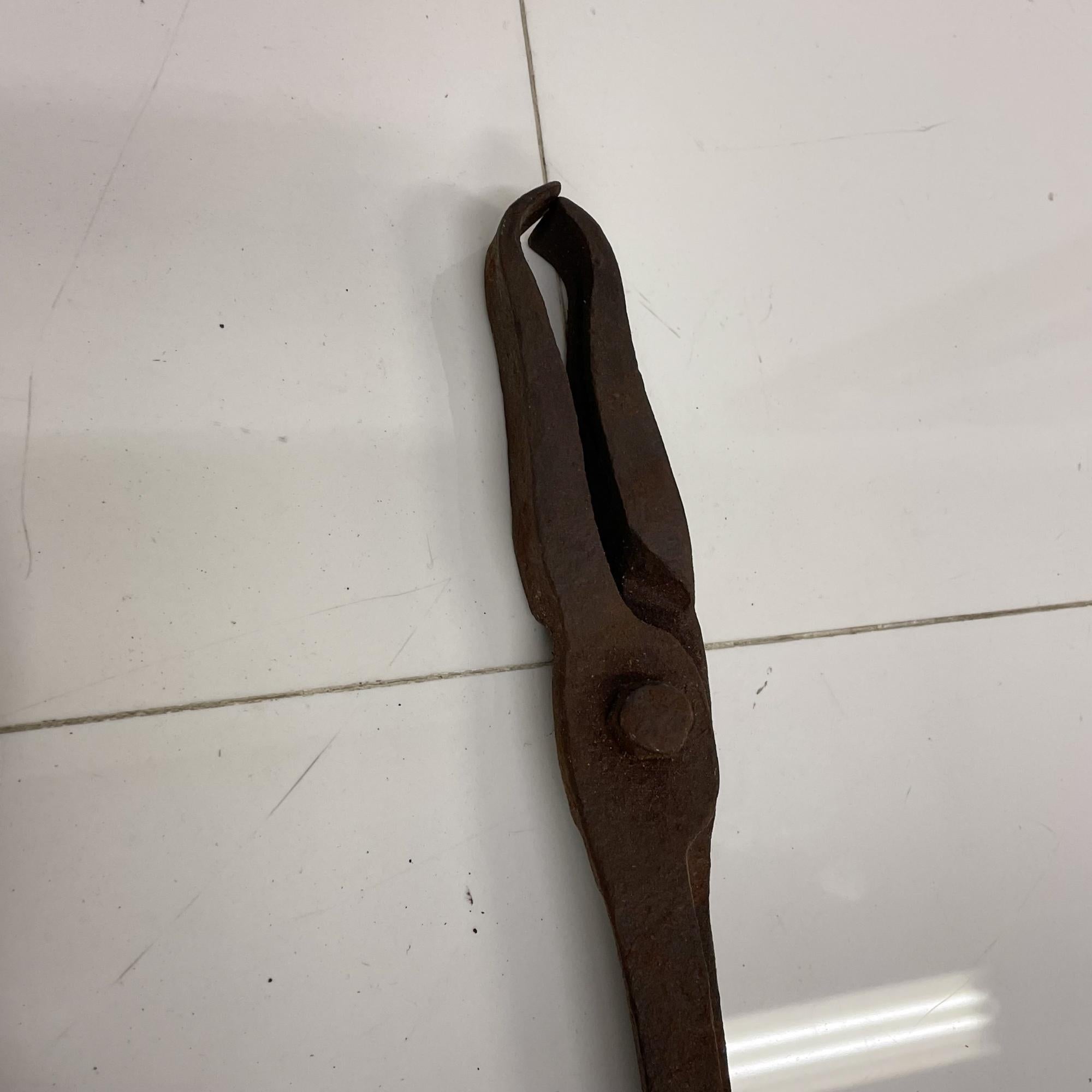 Handmade Unique Set of 9 Antique Iron Worker Tools Blacksmith Forged ...