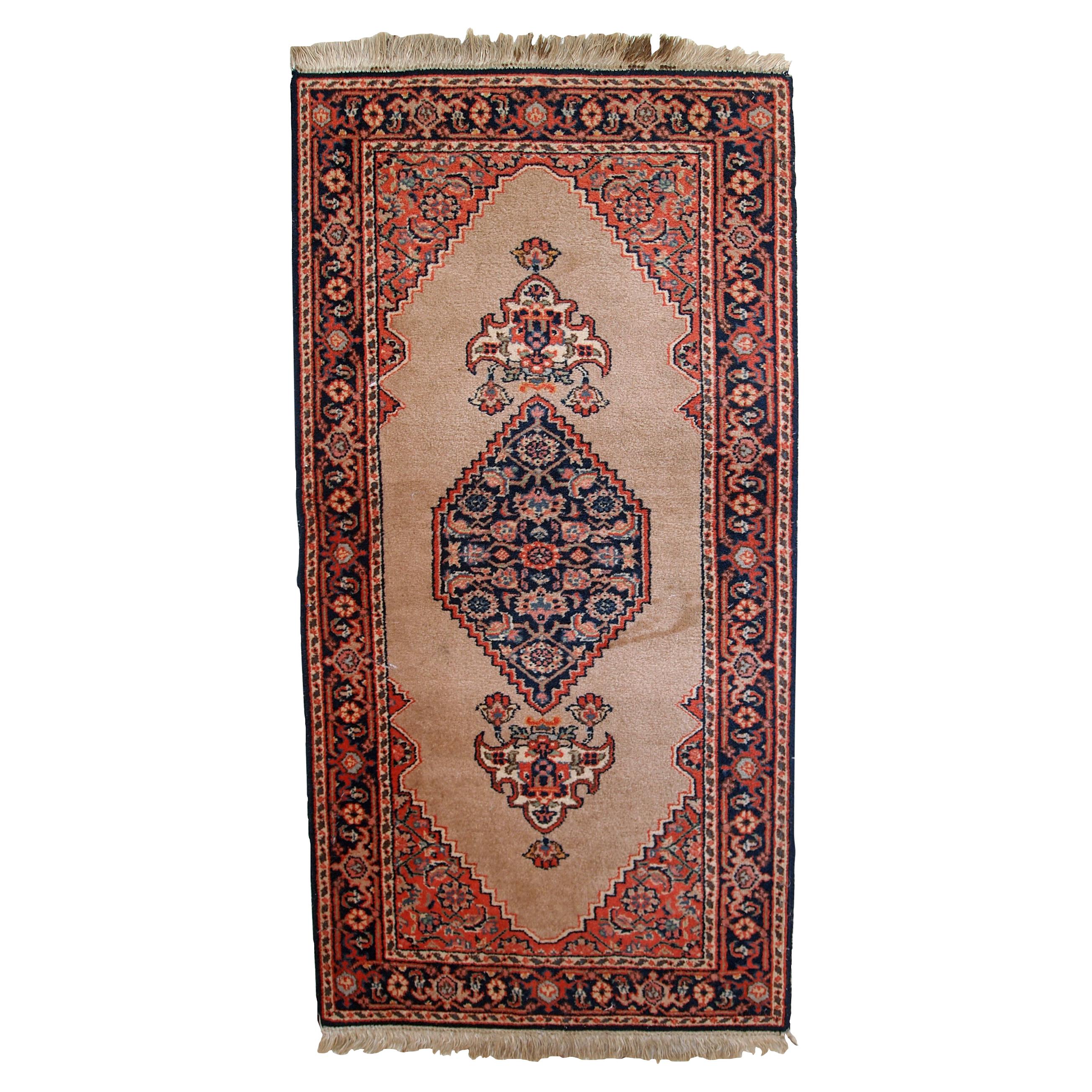 Antique Indo Tabriz Carpet For Sale at 1stDibs