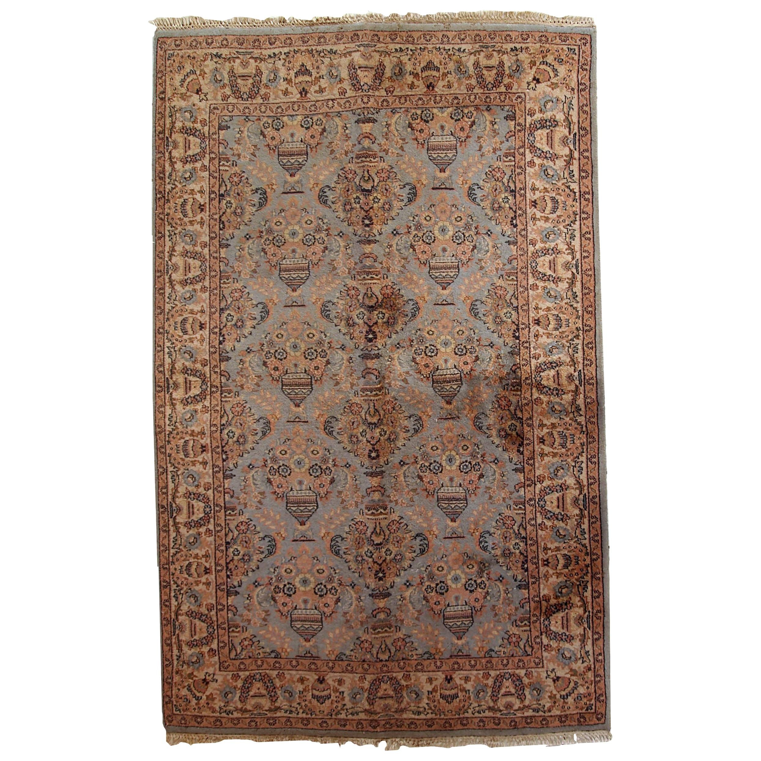 Antique Indo Tabriz Carpet For Sale at 1stDibs