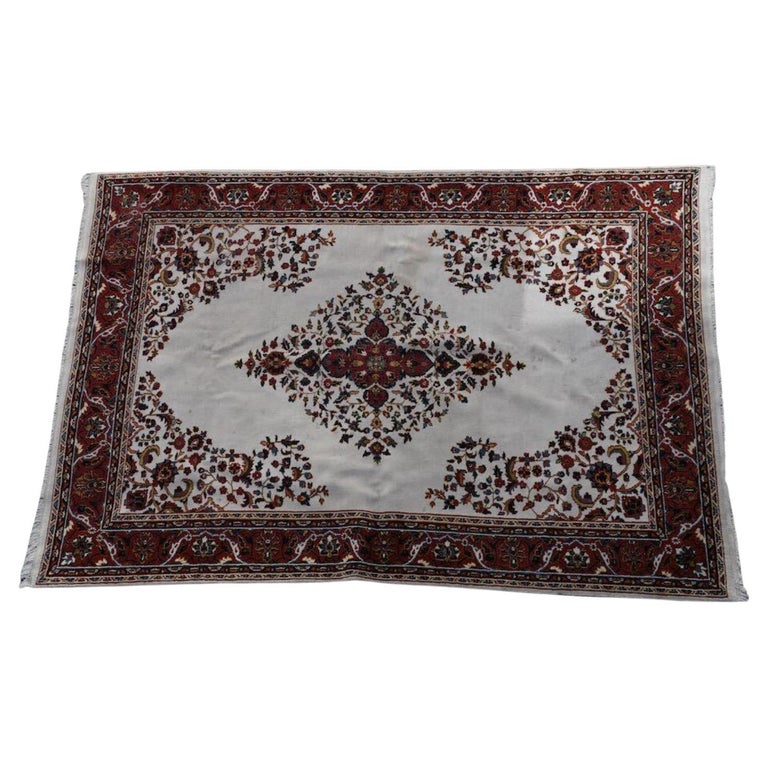 Handmade Vintage Pakistani Lahore Rug, 1960s, 1G218 For Sale at 1stDibs