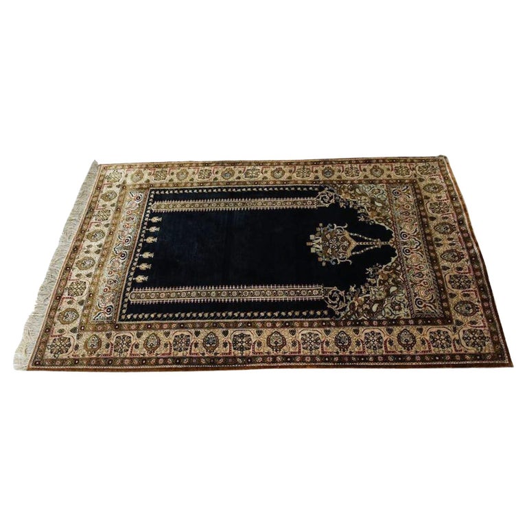 Handmade Vintage Pakistani Lahore Rug 1970s, 1G33 For Sale at 1stDibs