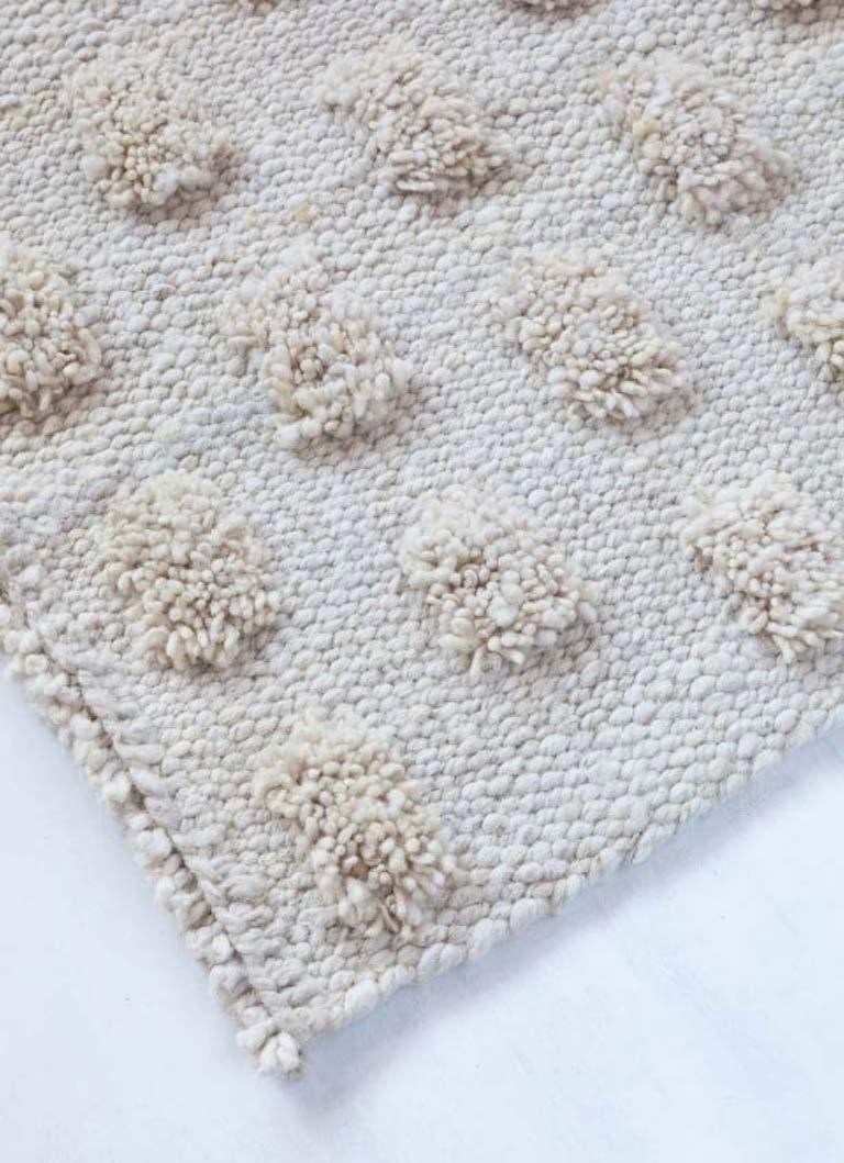 Handmade Wool Cut Pile Organic Modern Rug, in Stock at 1stDibs