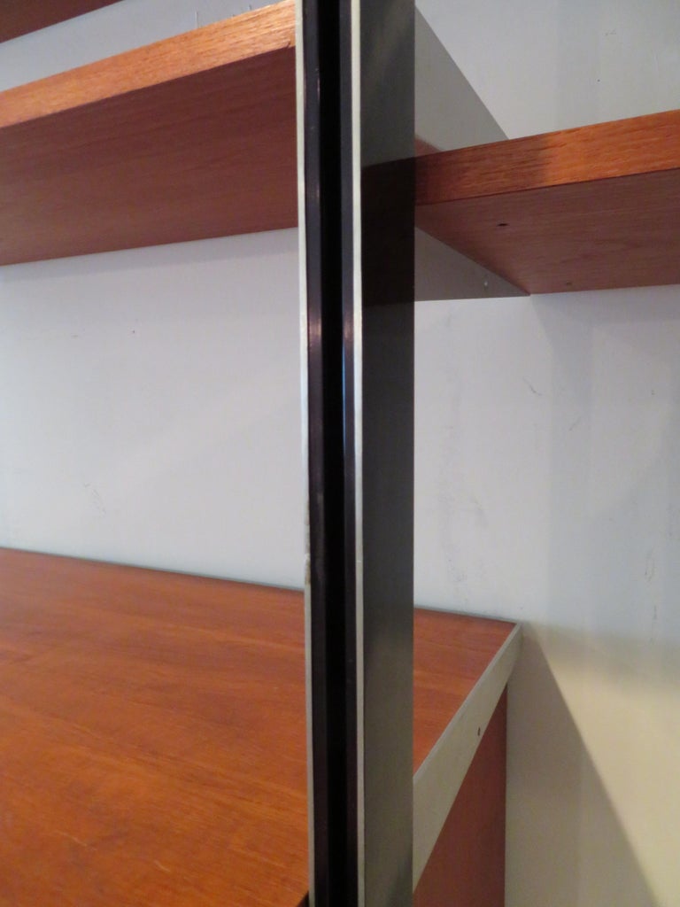 Handsome 3 Bay George Nelson Herman Miller CSS Wall Unit Mid-Century ...