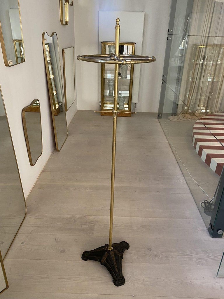 Handsome Brass and Iron Dumb Waiter, 1900s, France For Sale at 1stDibs