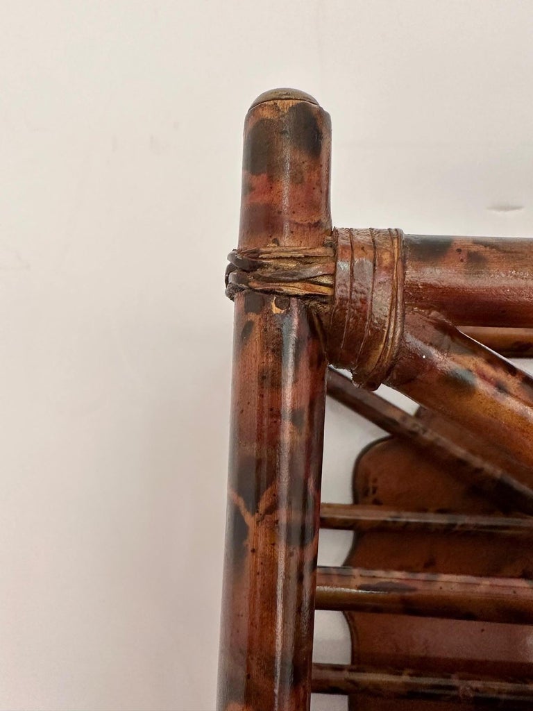 Handsome Faux Tortoise Finished Tooled Leather Maitland Smith Magazine ...