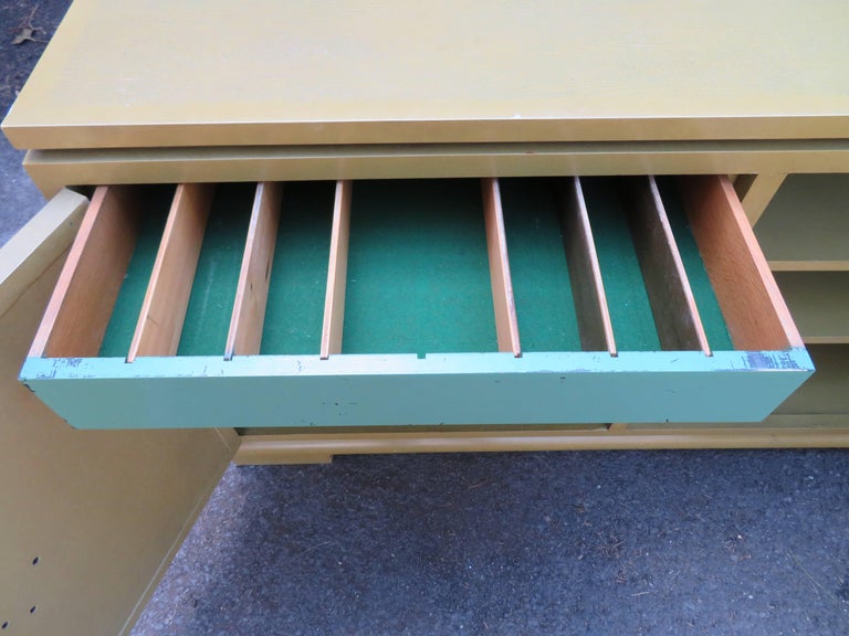Handsome James Mont Style Asian Buffet Credenza Mid-Century Modern at ...