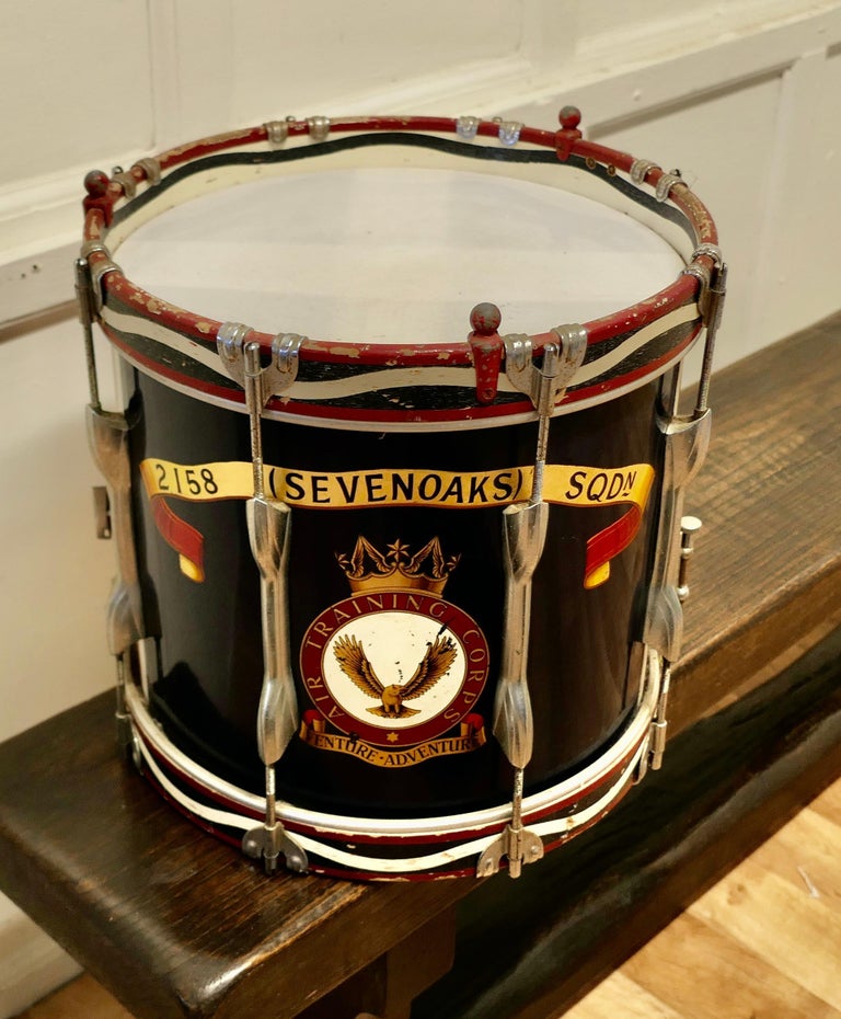 Handsome Military Snare Drum from Sevenoaks Air Training Corps For Sale ...