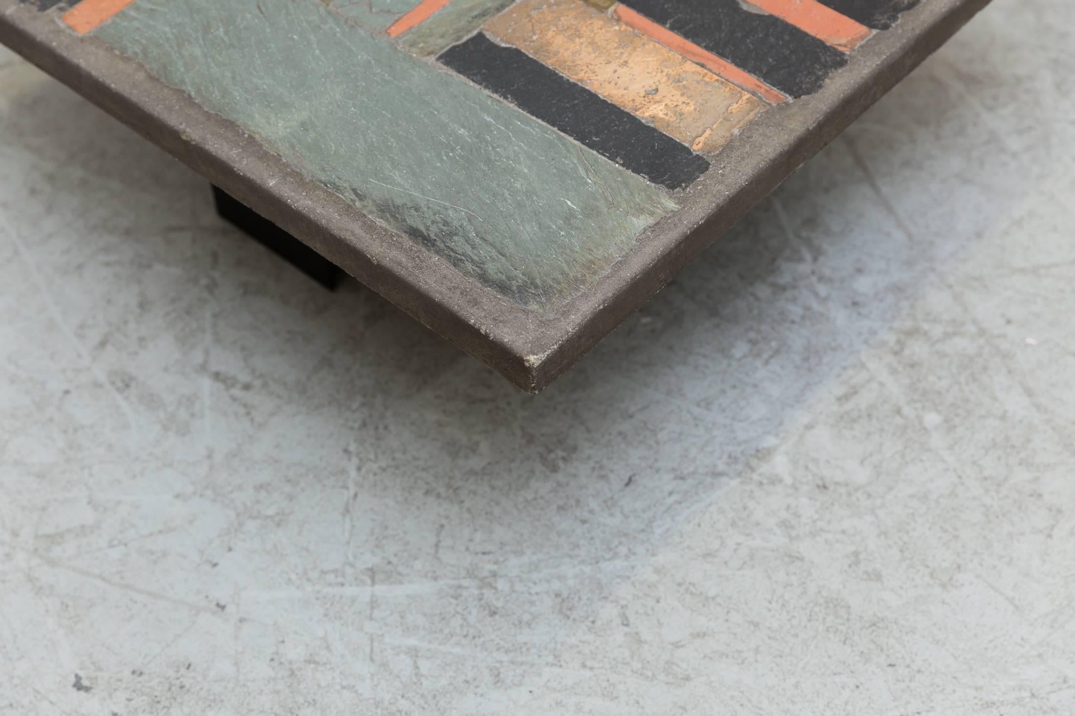 Handsome Paul Kingma Square Coffee Table at 1stDibs | handsome sq