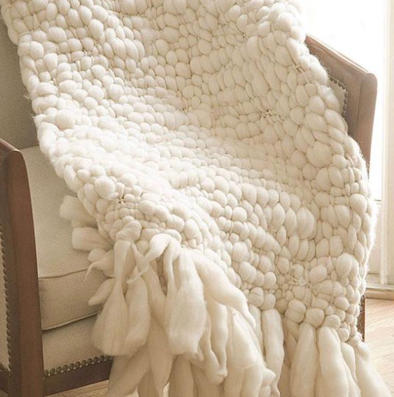 Handwoven 100% Baby Merino Wool Throw, Thick Weave, Made in Argentina ...
