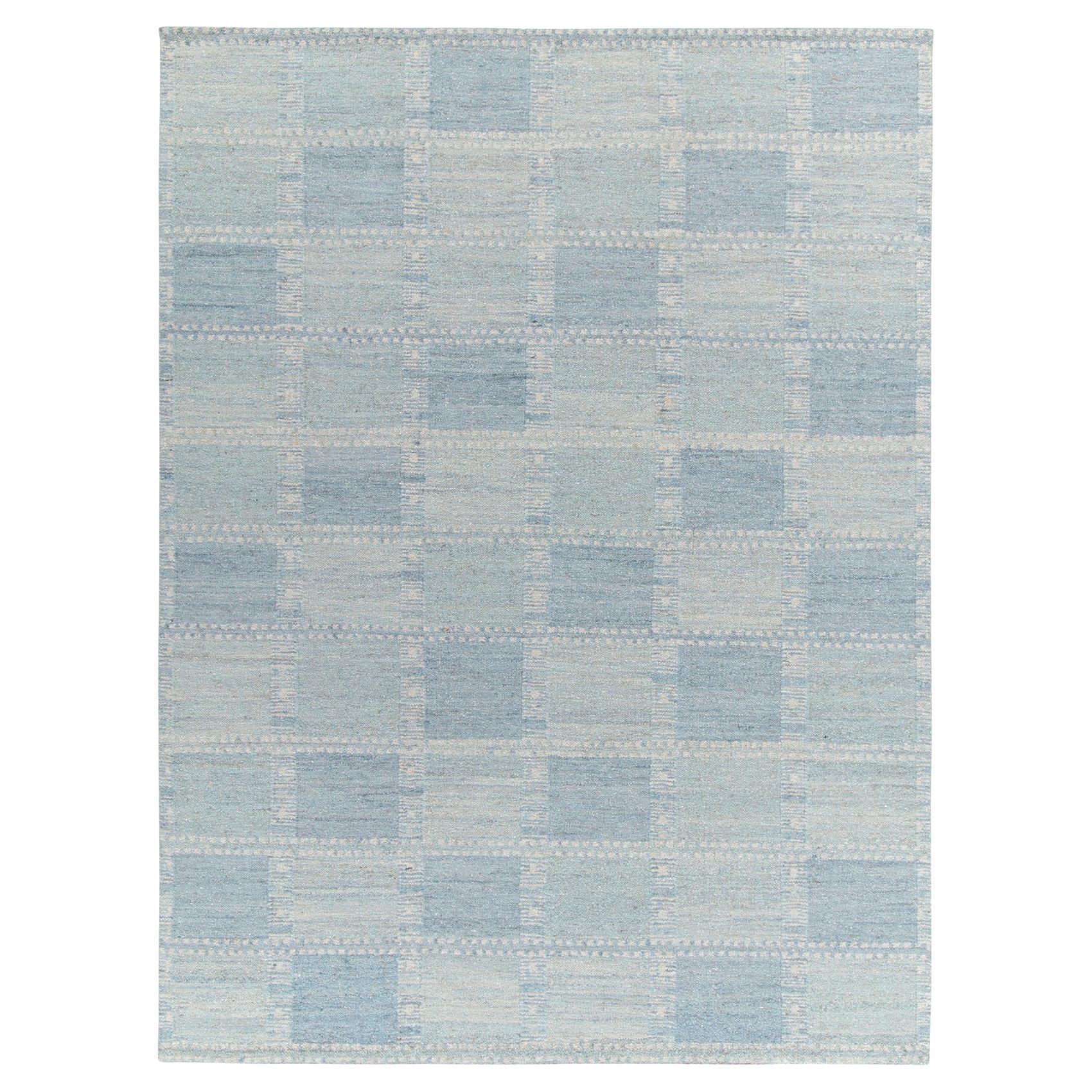 21st Century Modern Scandinavian-Style Flat-Weave Runner Rug For Sale ...