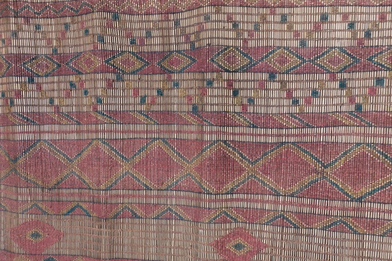 Handwoven Tuareg Tribe Rug or Mat from Mauritania at 1stDibs