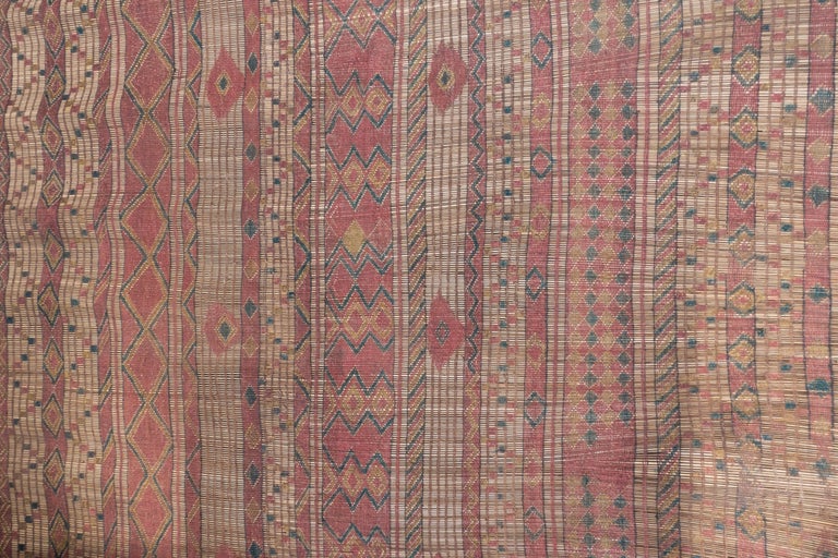 Handwoven Tuareg Tribe Rug or Mat from Mauritania at 1stDibs