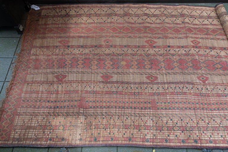 Handwoven Tuareg Tribe Rug or Mat from Mauritania at 1stDibs