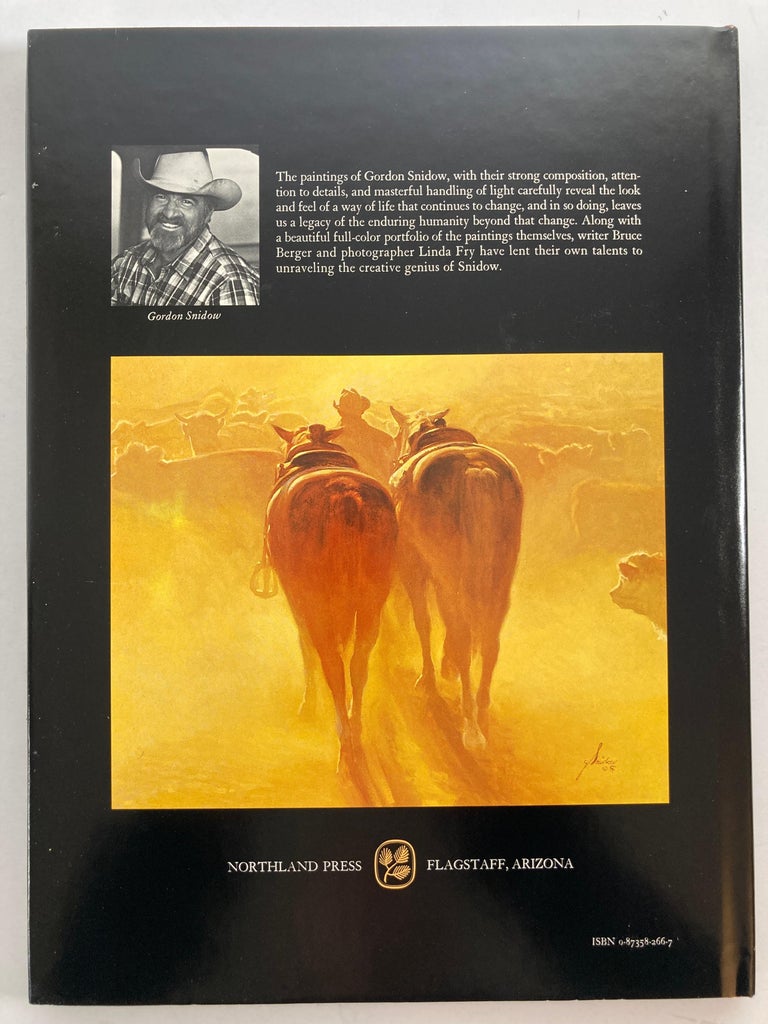 Hangin' On Gordon Snidow Portrays the Cowboy Heritage By Berger Bruce ...