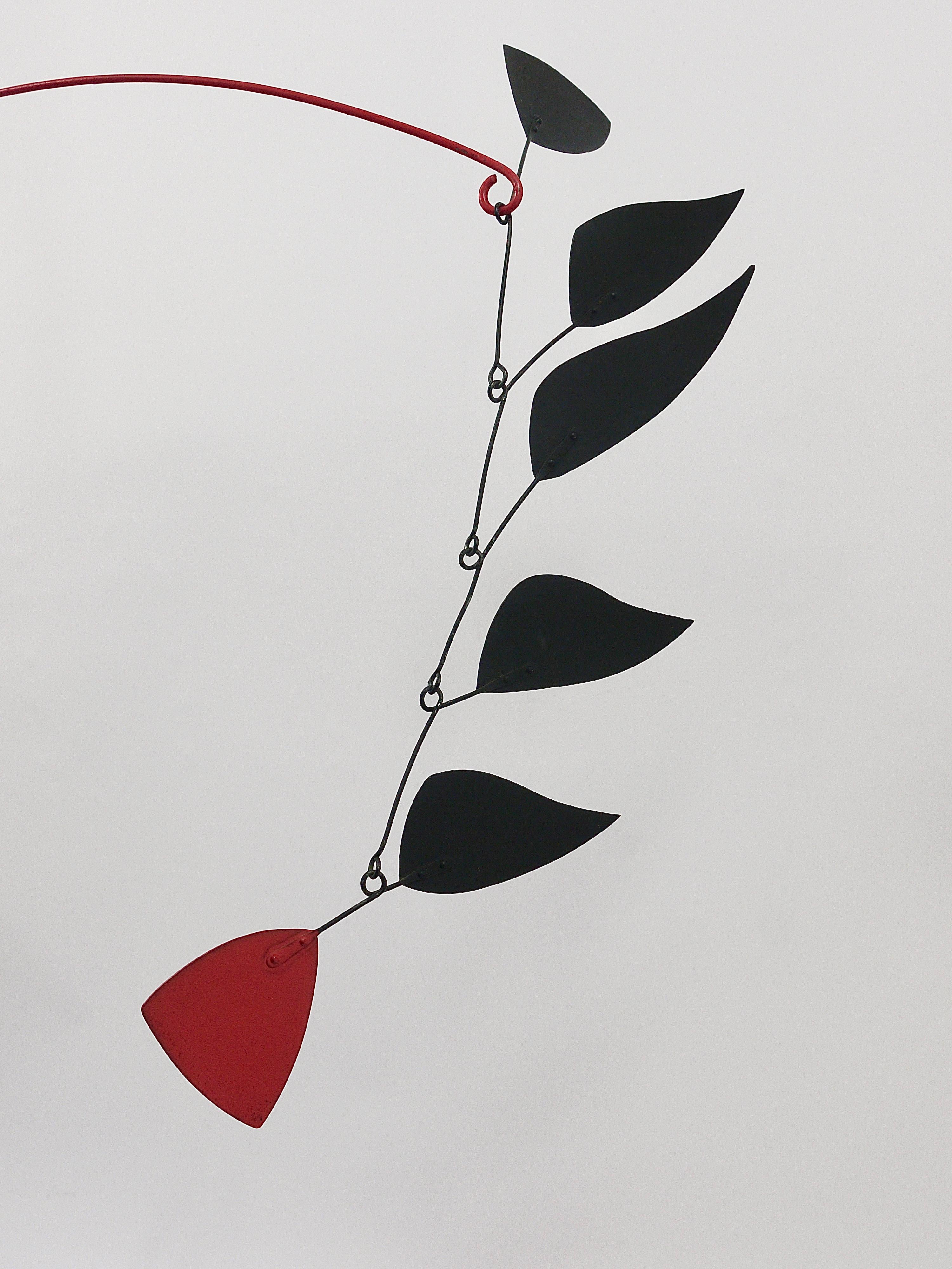 Hanging Kinetic Mobile Sculpture After Alexander Calder, 20th Century ...