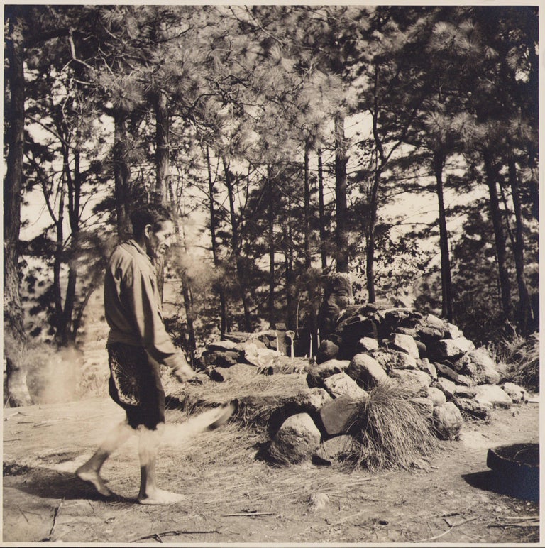Hanna Seidel - Guatemala, Woods, Man, Black and White Photography, ca ...