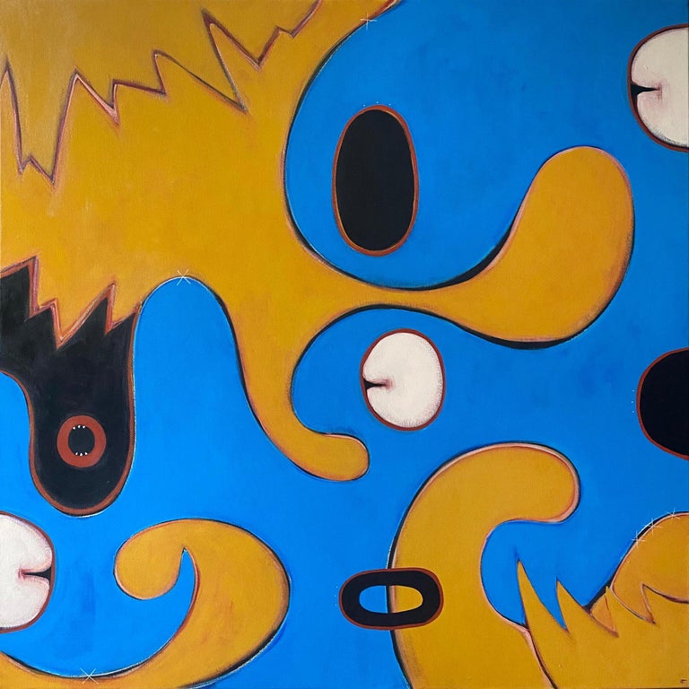 Hannah Thomas - MALCONTENT #5 , ACRYLIC ON CANVAS For Sale at 1stDibs
