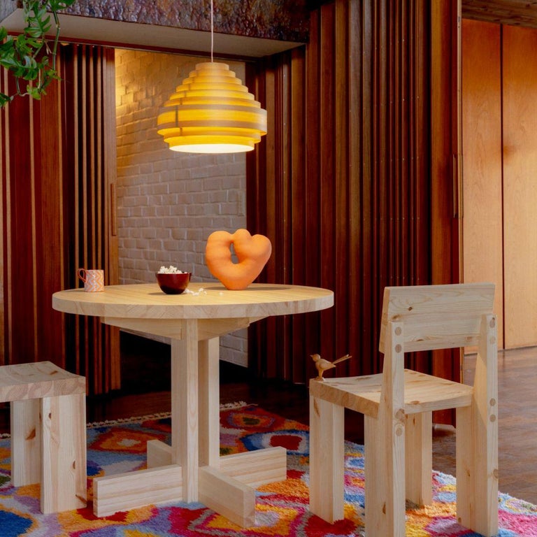 Hans-Agne Jakobsson '1001 Hans Pendant' in Pine for Vaarnii For Sale at 1stDibs