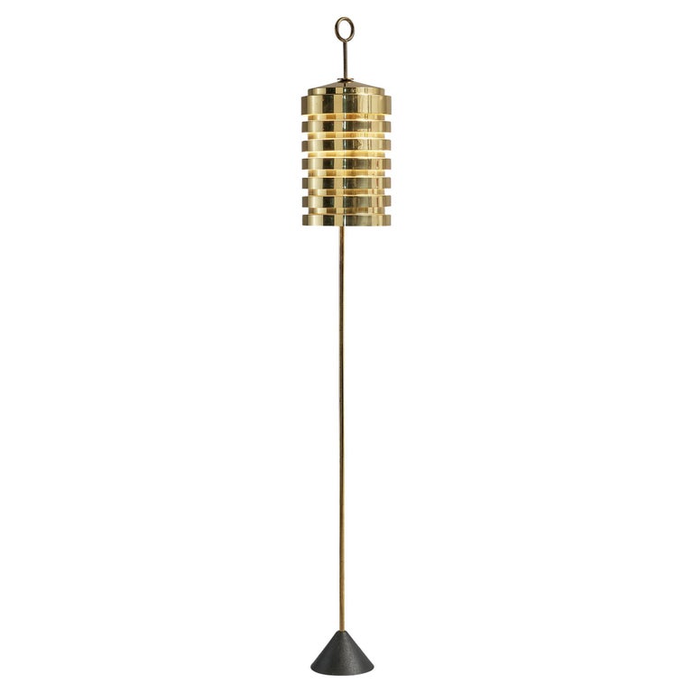 Hans-Agne Jakobsson 'G20' Floor Lamp in Brass at 1stDibs