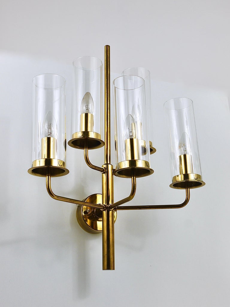 Hans-Agne Jakobsson Sonata Midcentury 5-Armed Sconce Wall Light ...