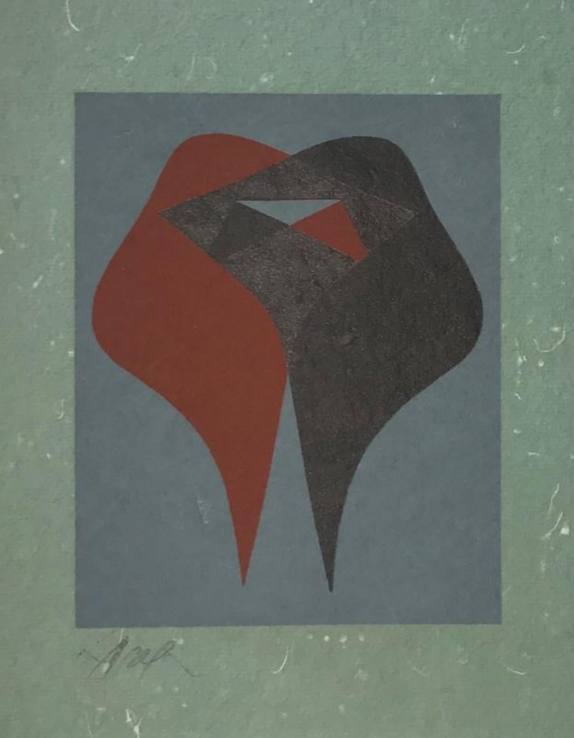 Hans Arp - "Constellation," original color woodcut, edition of 75 by ...