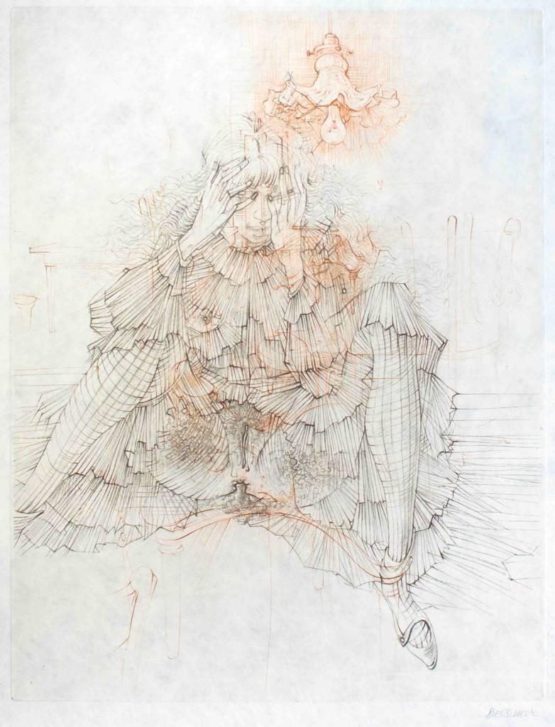 Hans Bellmer - Les Infortunes de la Vertu - Original Etching by Hans ...