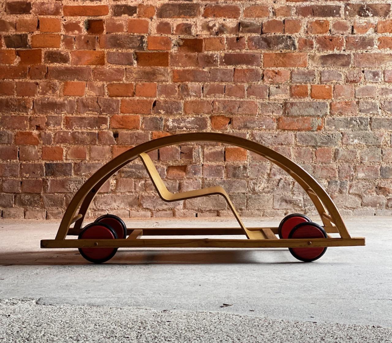 Hans Brockhage and Erwin Andrea Rocking Cart Germany, circa 1950 For ...