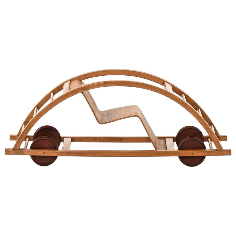 Hans Brockhage and Erwin Andrea Swing Cart Produced by Gottfried Lenz ...