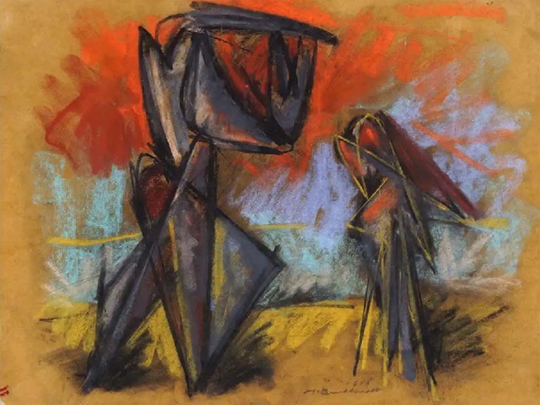 Hans Burkhardt - Abstract For Sale at 1stDibs