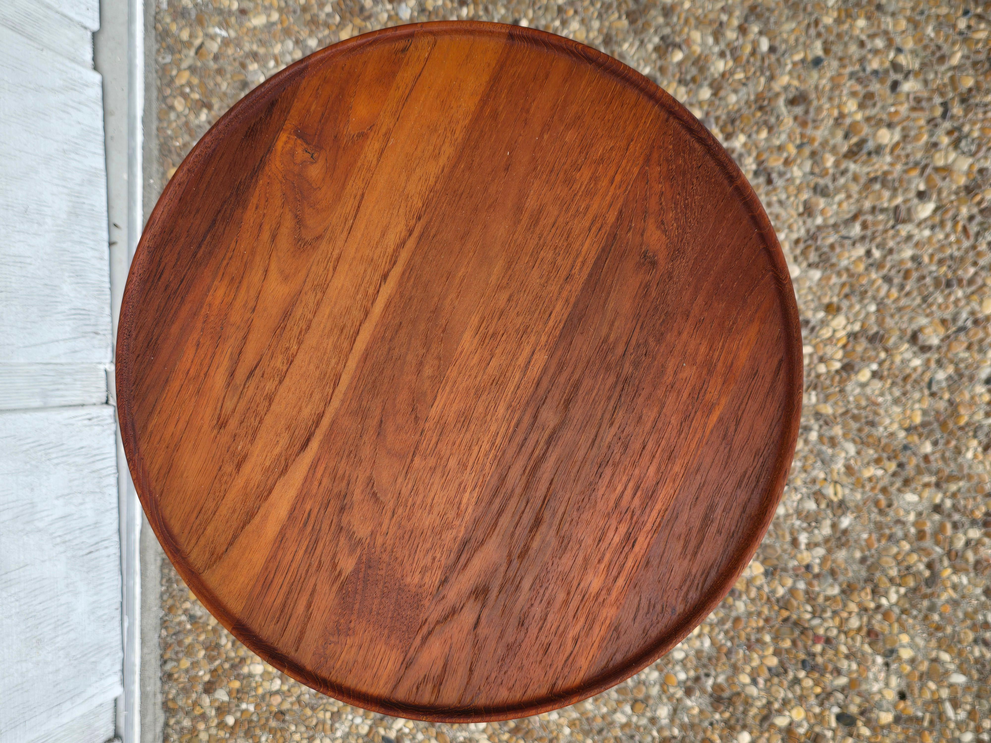 Hans C Andersen for Artex Teak Mid Century Modern Side Table For Sale ...