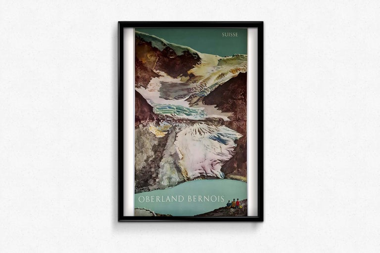 Hans Erni - 1955 famous tourist poster of Hans Erni for the Bernese ...