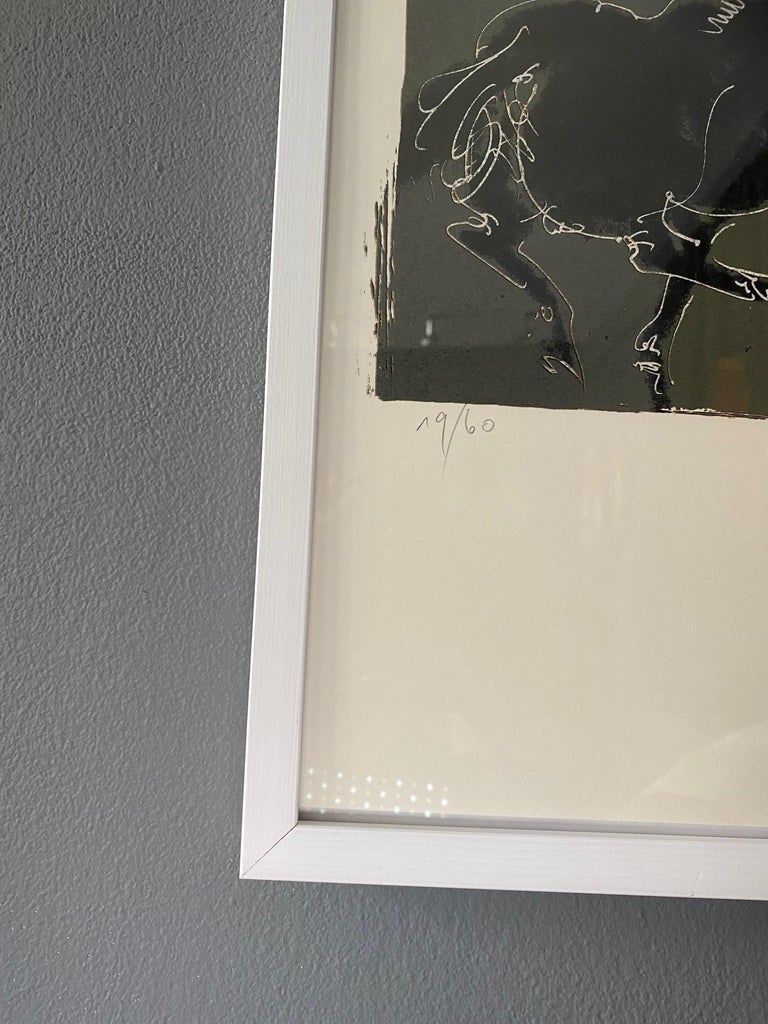 Hans Erni - Horses, Israel For Sale at 1stDibs